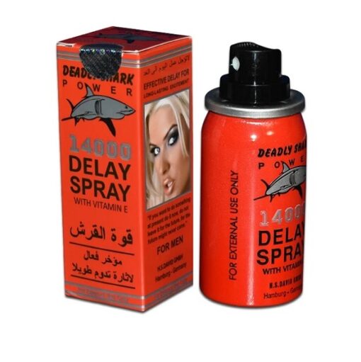Deadly Shark Red Delay Spray for Men – Delay Spray Pakistan